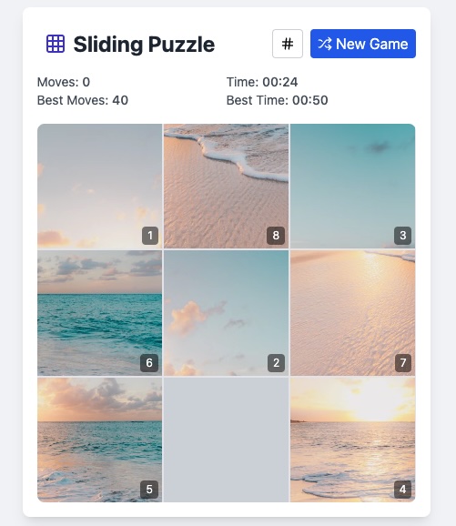 Sliding Puzzle Game - Fun Brain Teaser Puzzle | Play Online